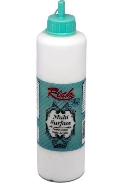 Rich Multi Surface Boya 2100 - Beyaz 500 ml