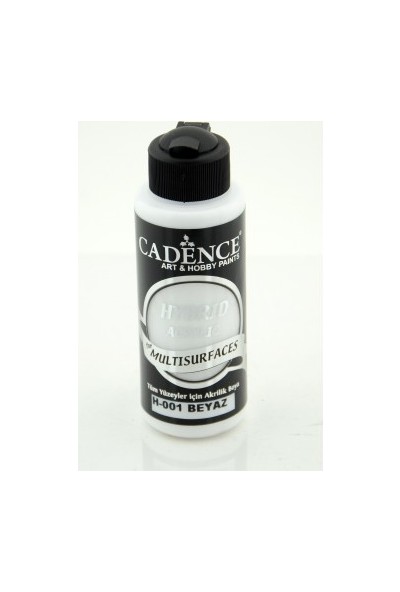 Cadence Multi Surface Hibrit Boya H001 Beyaz 120 ml Cadence Multi Surface Hibrit Boya H001 Beyaz 120 ml