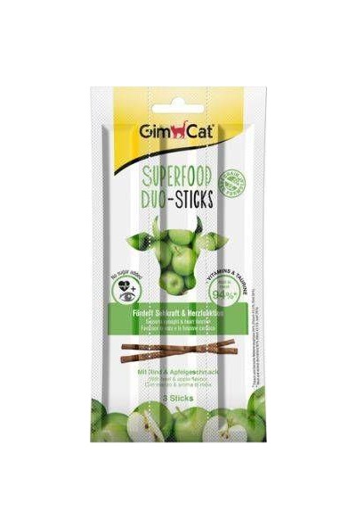 Gimcat Super Food Duo Stick Sığır Elma Ödül Çubuğu 3 Lü 15 Gr