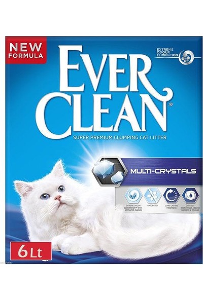 Ever Clean Multi Extra Güçlü Topaklaşan Kedi Kumu 6 Lt Ever Clean Multi Extra Güçlü Topaklaşan Kedi Kumu 6 Lt