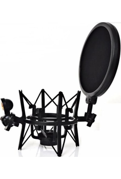 Lastvoice Sh-101 Pop Filtre'li Shock Mount Lastvoice Sh-101 Pop Filtre'li Shock Mount