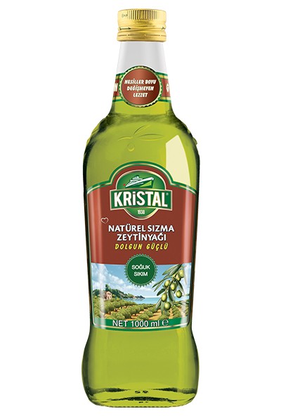 Kristal Natürel Sızma Zeytinyağı 1L