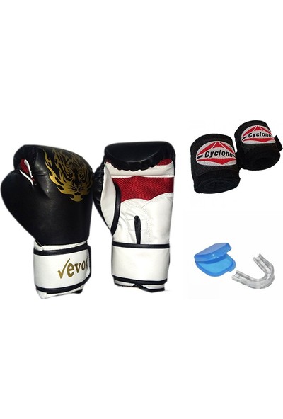 Evox Boks,Kickboks,Muay Thai Eldiveni 10 Oz,12 Oz-Bandaj-Dişlik Set Evox Boks,Kickboks,Muay Thai Eldiveni 10 Oz,12 Oz-Bandaj-Dişlik Set