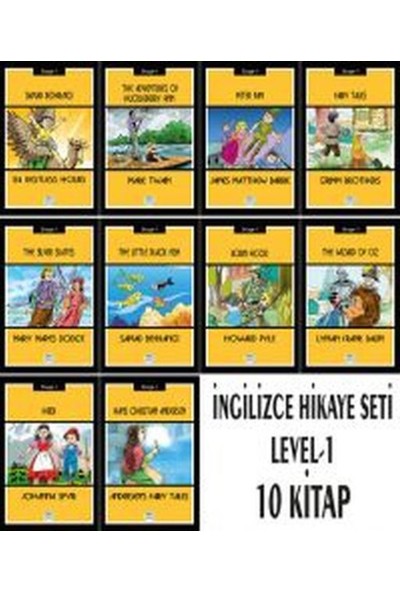 İngilizce Hikaye Seti (10 Kitap Takım - Stage 1) İngilizce Hikaye Seti (10 Kitap Takım - Stage 1)