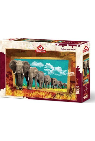 Art Puzzle 1000 Parça Bereket