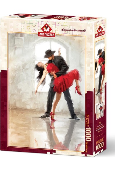 Art Puzzle 1000 Parça Tutkunun Dansı Art Puzzle 1000 Parça Tutkunun Dansı