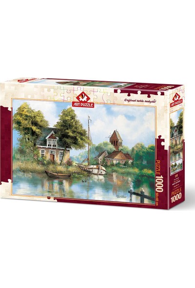 Art Puzzle Eve Dönüş 1000 Parça Unisex Çocuk Çerçeve