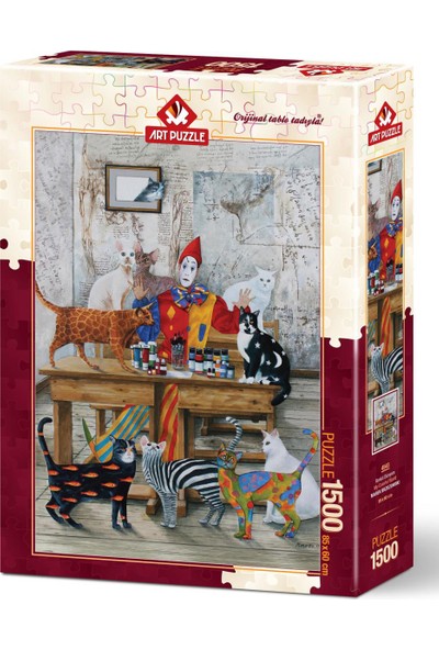 Art Puzzle 1500 Parça Renkli Dünyam