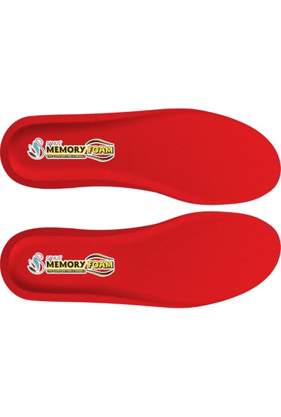 Sanus M300 Visco Memory Foam Günlük Unisex Kırmızı Tabanlık Sanus M300 Visco Memory Foam Günlük Unisex Kırmızı Tabanlık