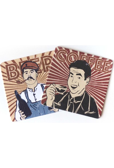 KagitoBeer & Coffee Bardak Altlığı Seti (10 Adet) KagitoBeer & Coffee Bardak Altlığı Seti (10 Adet)
