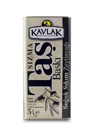 Kavlak Taş Baskı Zeytinyağı 5 lt