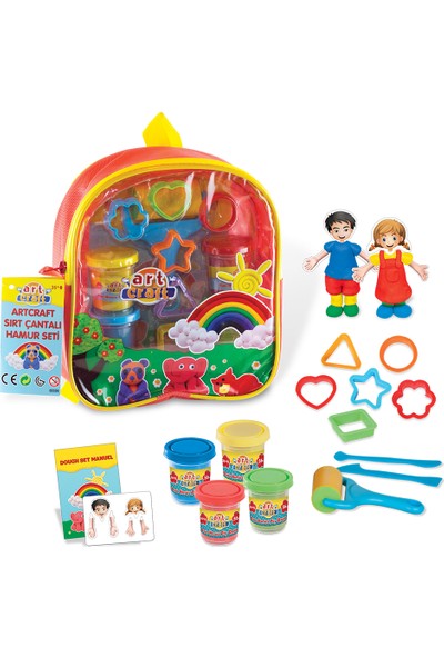 Artcraft Sırt Çantalı Hamur Set Artcraft Sırt Çantalı Hamur Set