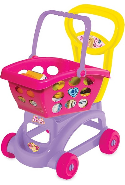 Barbie Sepetli Market Arabası