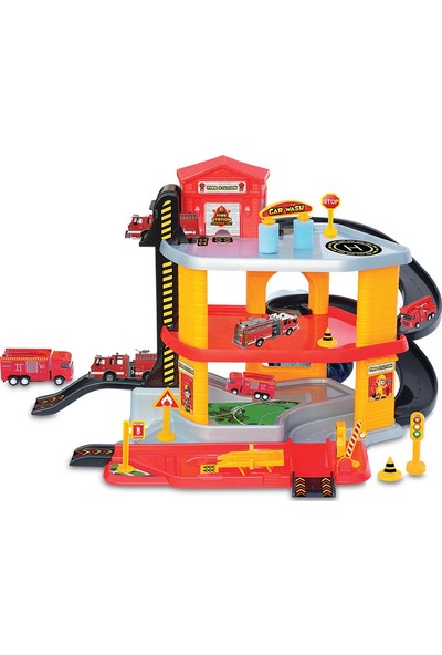Dede 3 Katlı İtfaiye Garaj Seti