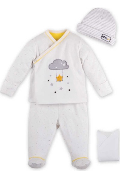 İdil Baby 9645 4'lü Bebek Zıbın Takımı