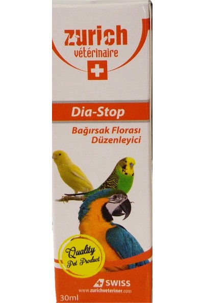 Zurich Dia-Stop Bağırsak Florası Düzenleyici 30 Ml ( İshal İçin ) Zurich Dia-Stop Bağırsak Florası Düzenleyici 30 Ml ( İshal İçin )