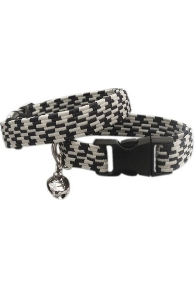 Ans Elastik Örme Yavru Kedi Köpek Boyun Tasması Siyah-Beyaz 10 Mm A=23/32 Cm Ans Elastik Örme Yavru Kedi Köpek Boyun Tasması Siyah-Beyaz 10 Mm A=23/32 Cm