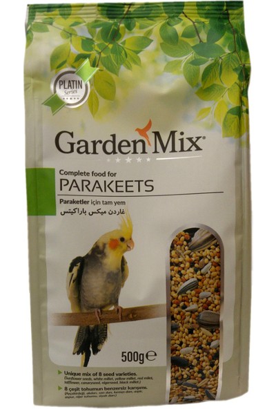 Garden Mix Parekeets Papağan Yemi 500 Gr Garden Mix Parekeets Papağan Yemi 500 Gr
