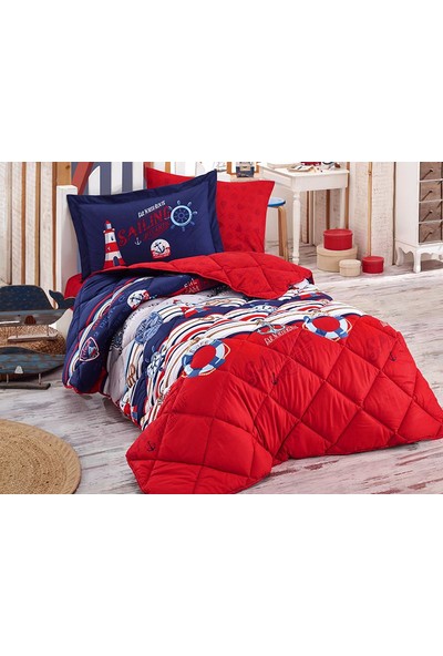 Clasy Tek Kişilik Uyku Seti Rota Lacivert