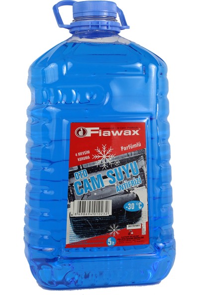 Fiawax Oto Cam Suyu Antifrizli 5 Lt -30°(Parfümlü)