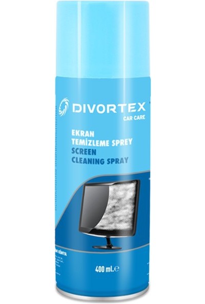Divortex LCD, TFT, LED, Plazma Ekran Temizleme Spreyi 400 ml. Divortex LCD, TFT, LED, Plazma Ekran Temizleme Spreyi 400 ml.