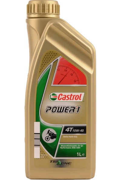 Castrol Power 4T 10-40W 1 Litre Yağ 1 Üretim Yılı 2020