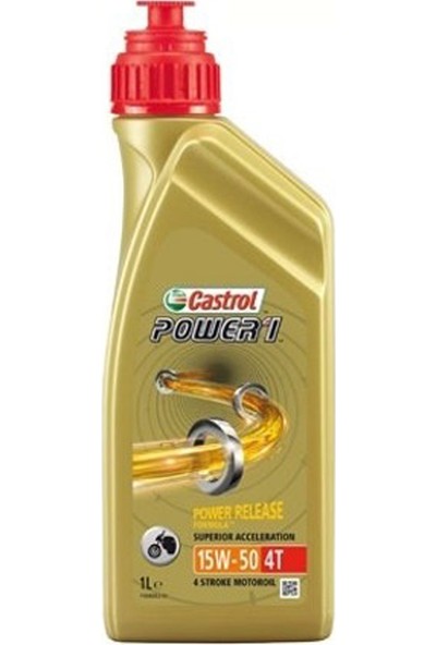 Castrol Power 1 Release 4T 15W-50 Yağ Üretim Yılı 2020
