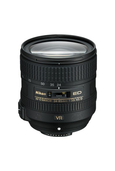 Nikon AF-S NIKKOR 24-85mm f/3.5-4.5G ED VR Objektif Nikon AF-S NIKKOR 24-85mm f/3.5-4.5G ED VR Objektif