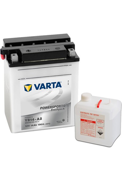 Varta YB14 A2 12V 14AH Motosiklet Aküsü