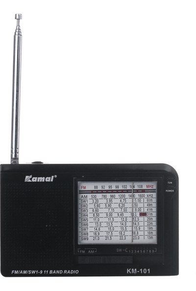 Kamal Km 101 Fm 11 Band Radyo