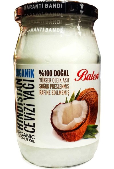 Balen Organik Hindistan Cevizi Yağı 300 Ml