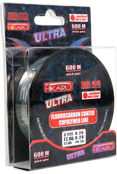 Lineaeffe Hikaru Ultra Floro Carbon 600mt Lineaeffe Hikaru Ultra Floro Carbon 600mt