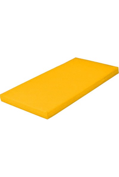 Mobilyapı sarı Jimnastik Yer Minderi 60X120X5 Cm Yumuşak Sünger