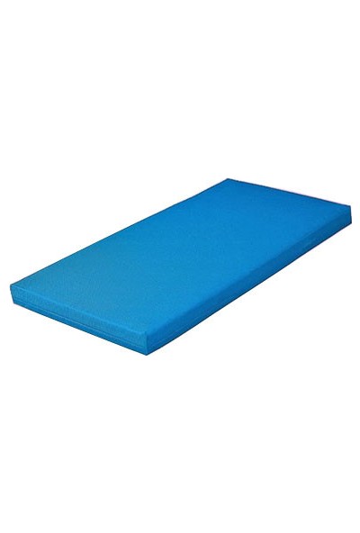 Mobilyapı mavi Puf Jimnastik Minderi 60X120X10 Cm Yumuşak Sünger
