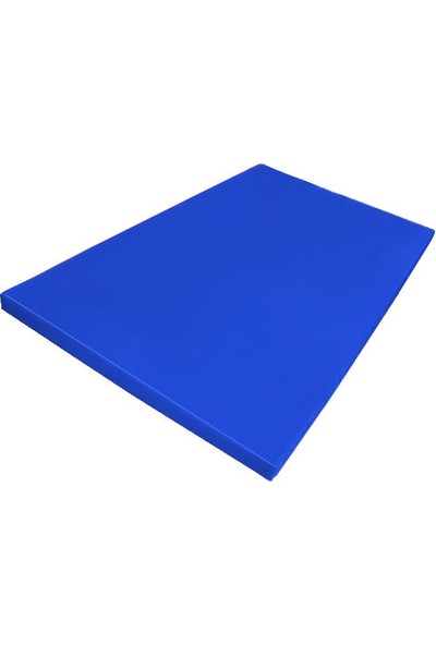 Mobilyapı mavi Jimnastik Minderi Polyester 100X200X5 Cm Yumuşak Sünger