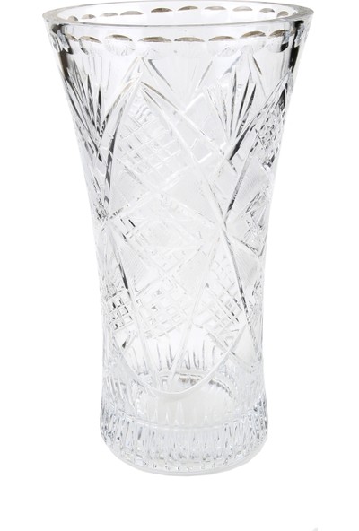 Develi Cam Vazo Dekorlu