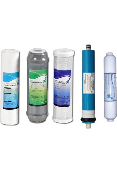 Aqualine Açık Kasa Tech Tecflo Su Arıtma Cihazı Filtre Seti 5 Adet LG Membranlı Çift Carbon Filtreli Aqualine Açık Kasa Tech Tecflo Su Arıtma Cihazı Filtre Seti 5 Adet LG Membranlı Çift Carbon Filtreli