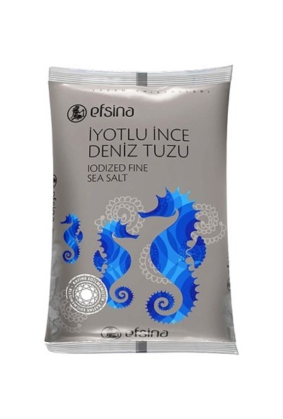 Efsina İyotlu İnce Deniz Tuzu 750 gr