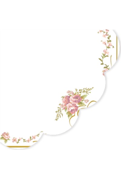 Madame Coco Çiçek Desenli Peçete