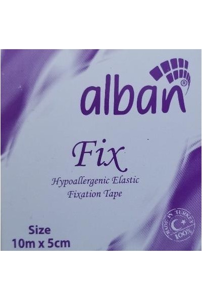 Alban Fix 10x5 cm Hipoalerjenik Elastik Sabitleme Bandı Alban Fix 10x5 cm Hipoalerjenik Elastik Sabitleme Bandı