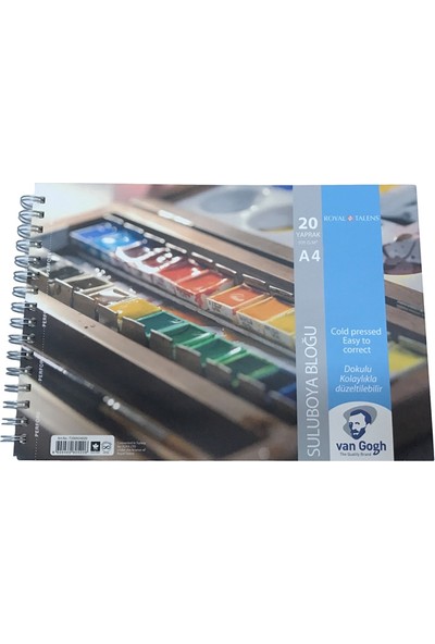 Talens 300Gr A4 20Yp.Spiralli Suluboya Blok Talens 300Gr A4 20Yp.Spiralli Suluboya Blok