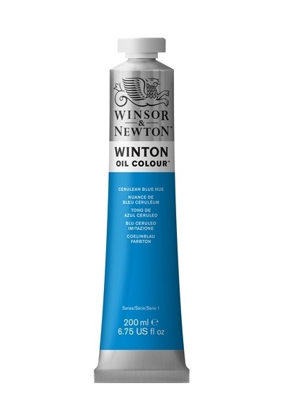 Winsor Newton Winton Yağlı Boya 200ml - N:10 Cerulean Blue Hue Winsor Newton Winton Yağlı Boya 200ml - N:10 Cerulean Blue Hue