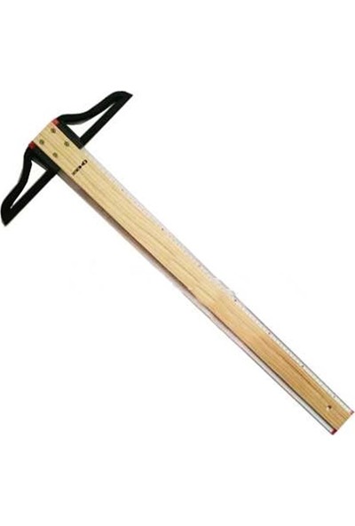 Hidex Akrilik T Cetveli (Sökülebilir - Oynar Baş) 60Cm N:1106P-60