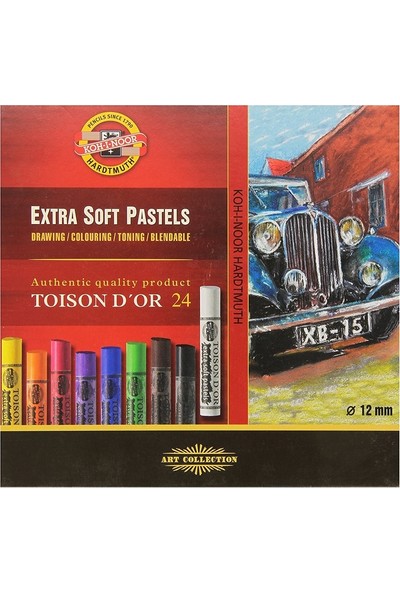 Koh-İ Noor Toison D'Or Extra Soft Pastel 24'Lü N:8554 Koh-İ Noor Toison D'Or Extra Soft Pastel 24'Lü N:8554