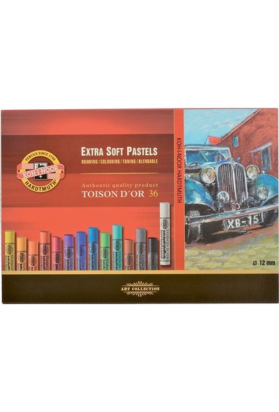 Koh-İ Noor Toison D'Or Soft Pastel Boya 36'Lı Koh-İ Noor Toison D'Or Soft Pastel Boya 36'Lı