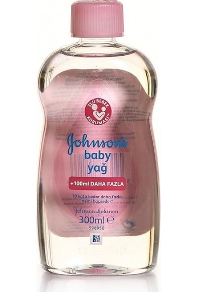 Johnson'S Baby Yağ 300 ml