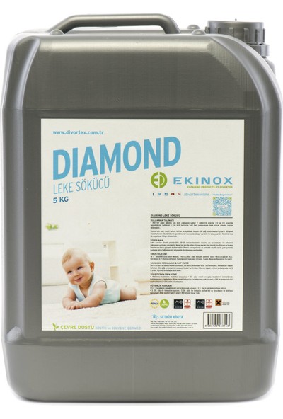 Ekinox Diamond Konsantre Plus Leke Sökücü 5 kg