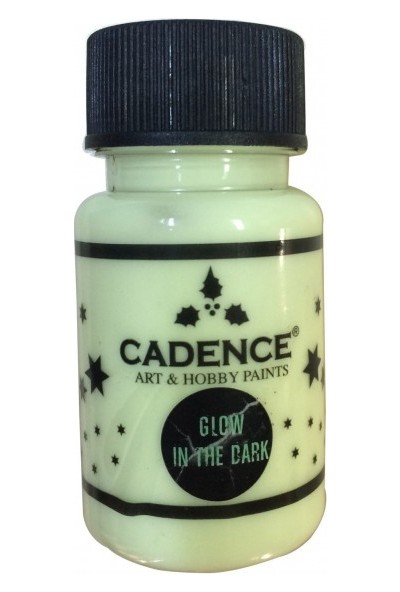 Cadence Glow İn Dark ( Karanlıkta Parlayan Boya ) - Naturel Yeşil 50 ml