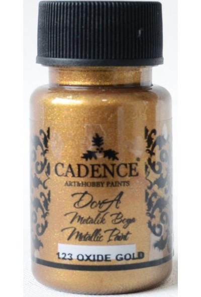 Cadence Dora Metalik Boya 123 - Oksit Altın 50 ml Cadence Dora Metalik Boya 123 - Oksit Altın 50 ml