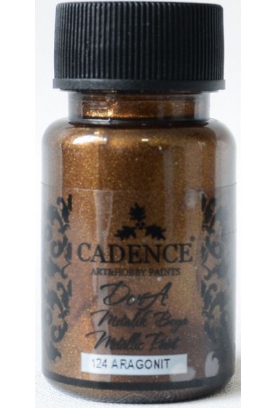 Cadence Dora Metalik Boya 124 - Aragonit 50 ml Cadence Dora Metalik Boya 124 - Aragonit 50 ml